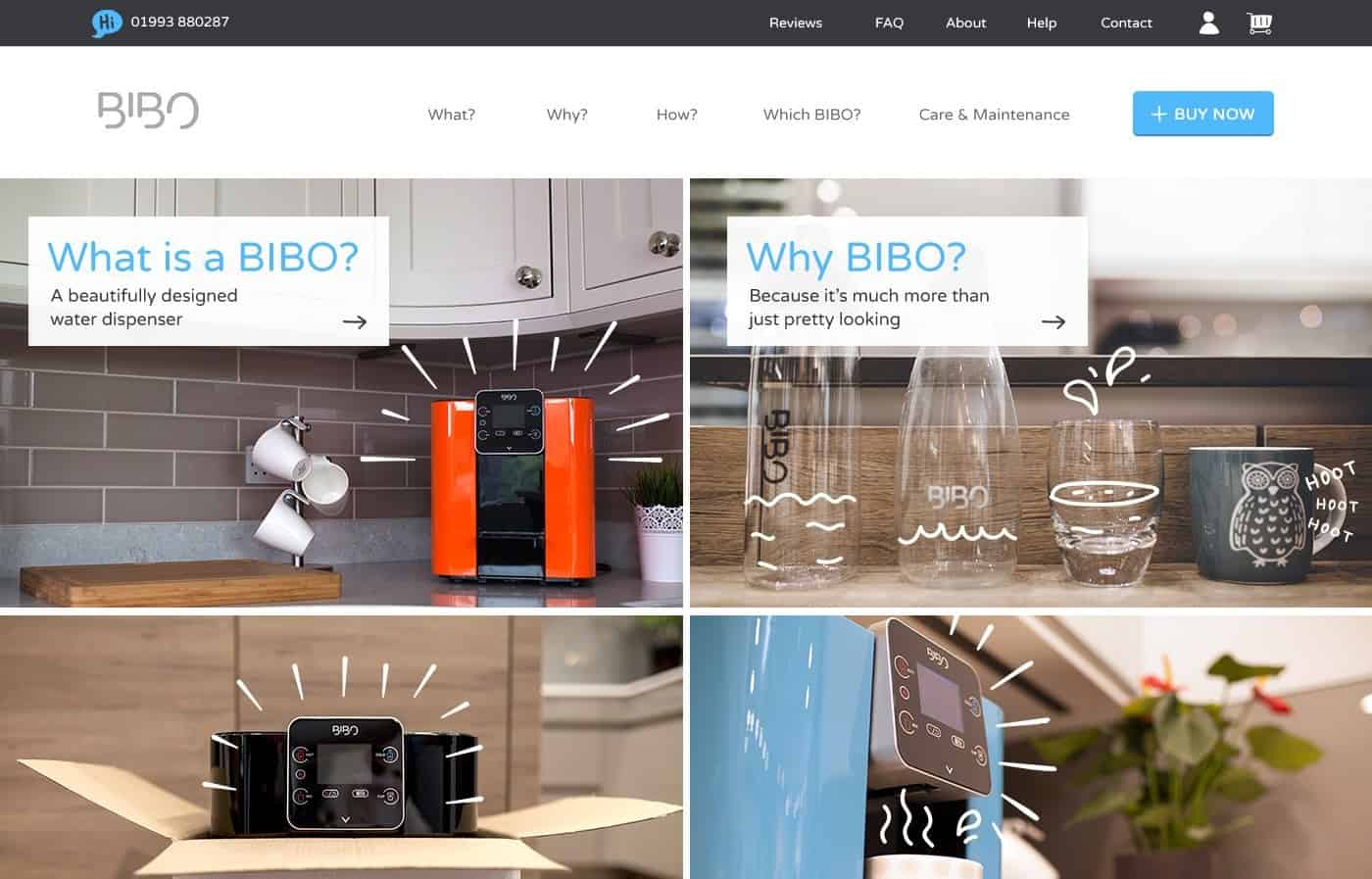 BIBO Water, Built in WooCommerce : Illustrate Digital
